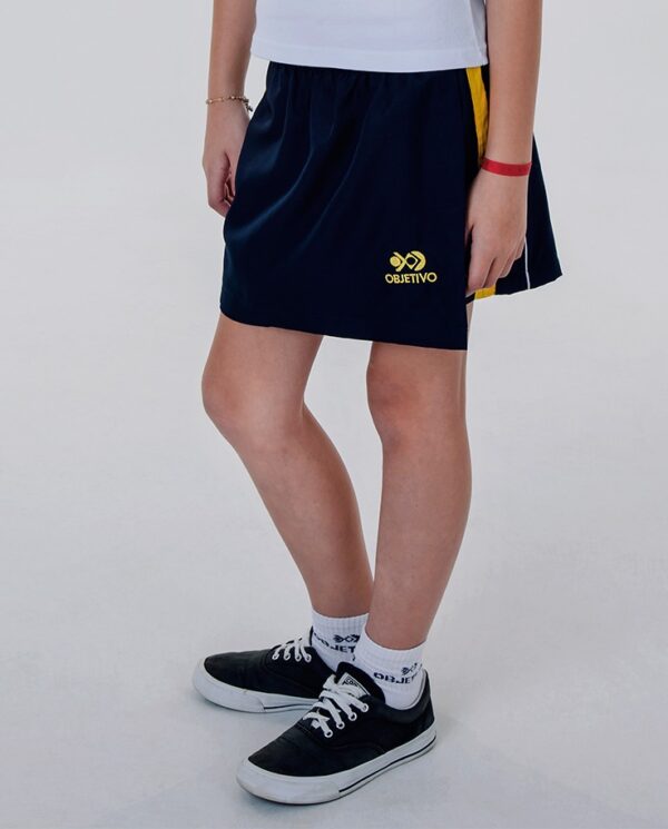Objetivo Saia Shorts Neo Strike Infantil - Ripio Uniformes Escolares